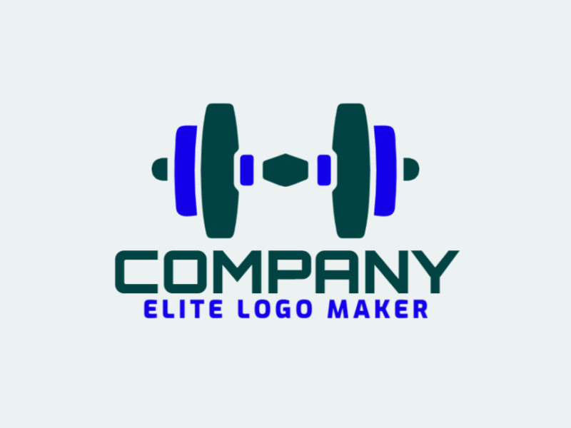 Dumbbell Create Your Logo Online